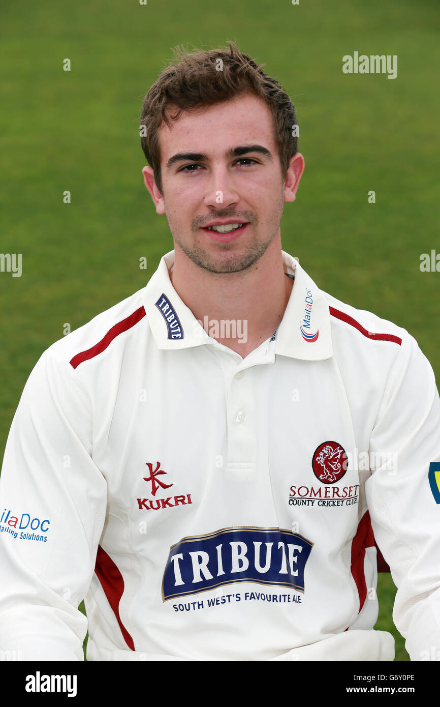 Cricket - 2014 Somerset CCC Media Day - The County Ground Stock Photo ...