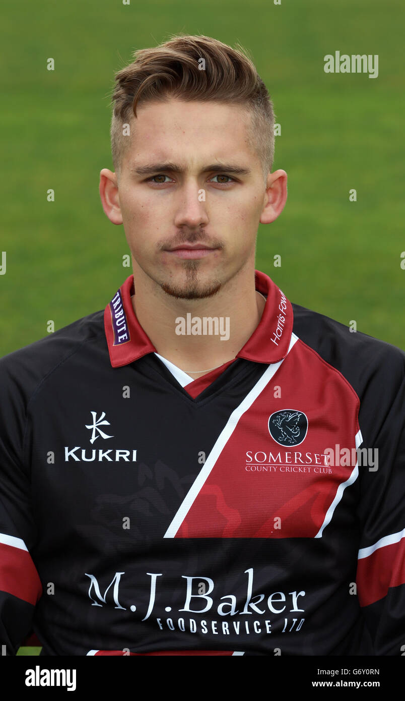 Cricket - 2014 Somerset CCC Media Day - The County Ground Stock Photo ...
