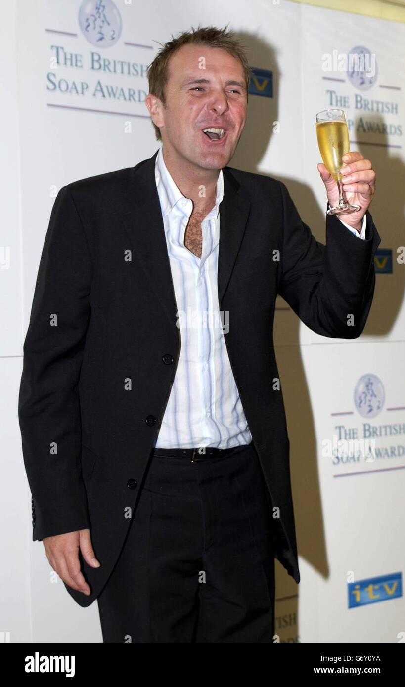 Phil Tufnell arrives for the Britsh Soap Awards at BBC TV Centre in ...