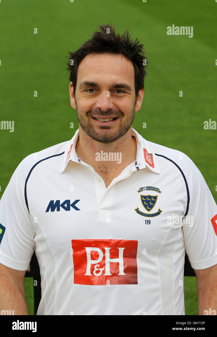 Cricket sussex michael yardy hi-res stock photography and images - Alamy