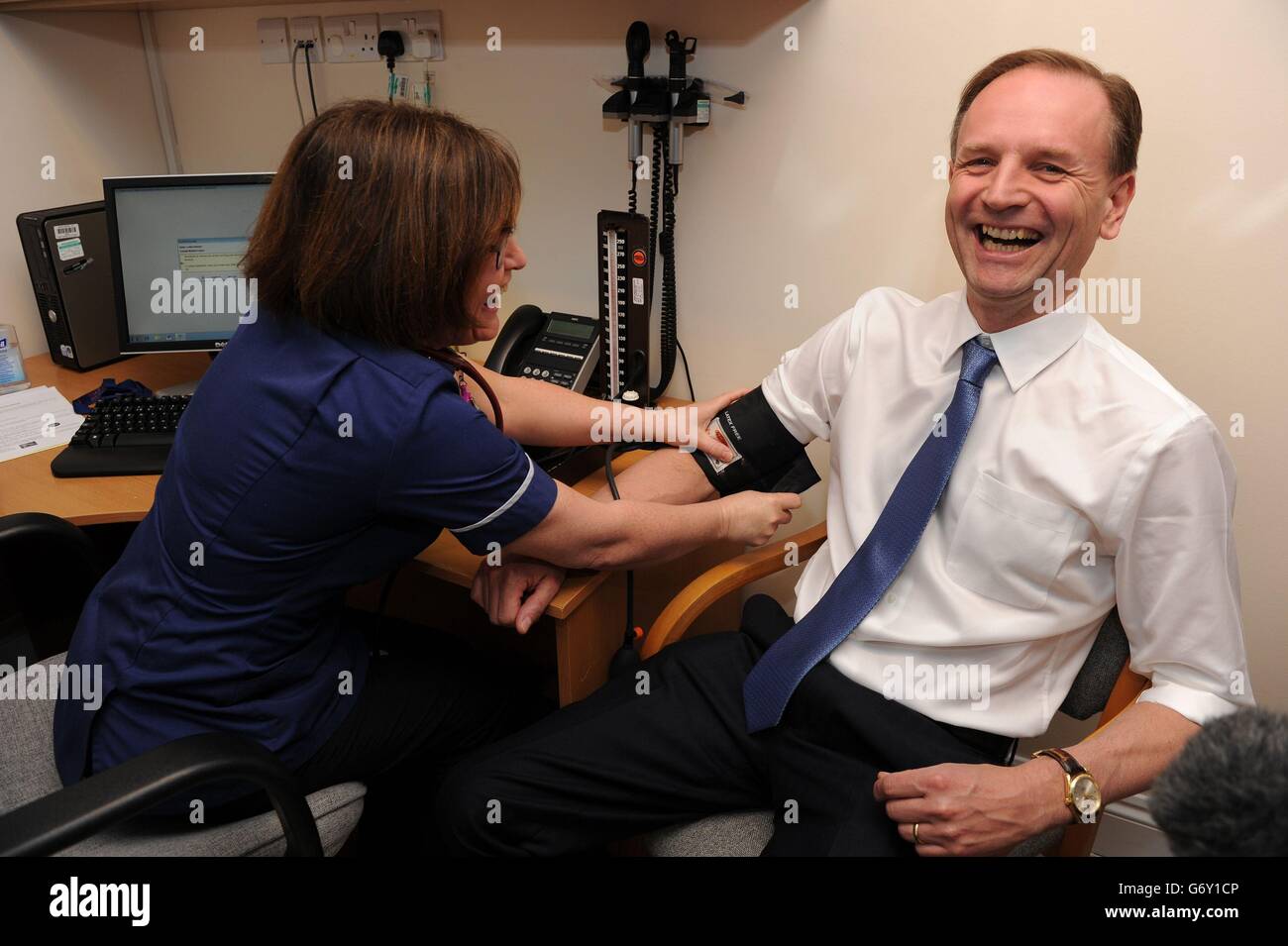 NHS new chief executive Stock Photo - Alamy