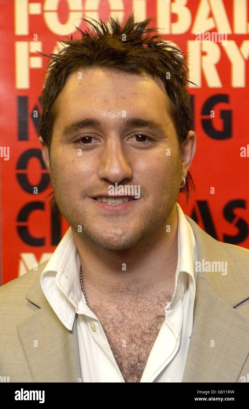 Blue's Anthony Costa arrives for the world premiere of The Football ...