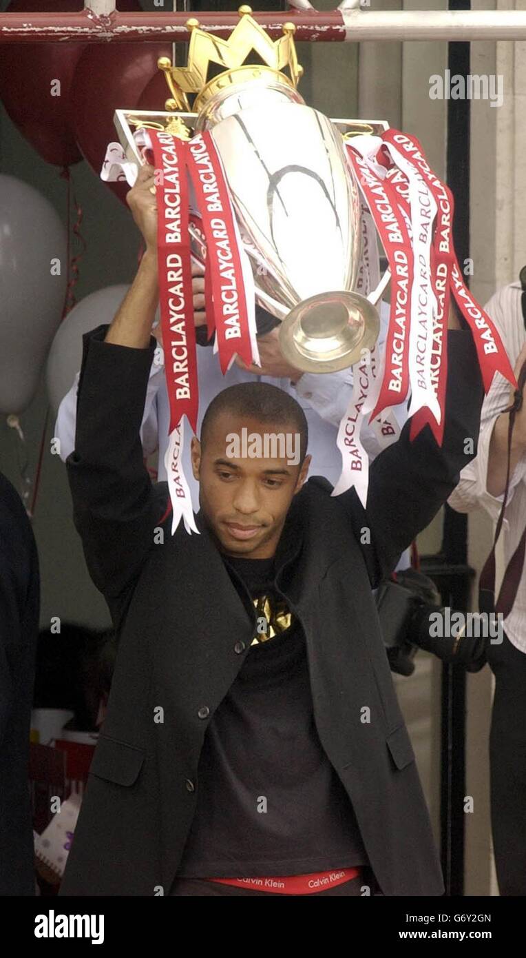 Arsenal victory parade Stock Photo - Alamy
