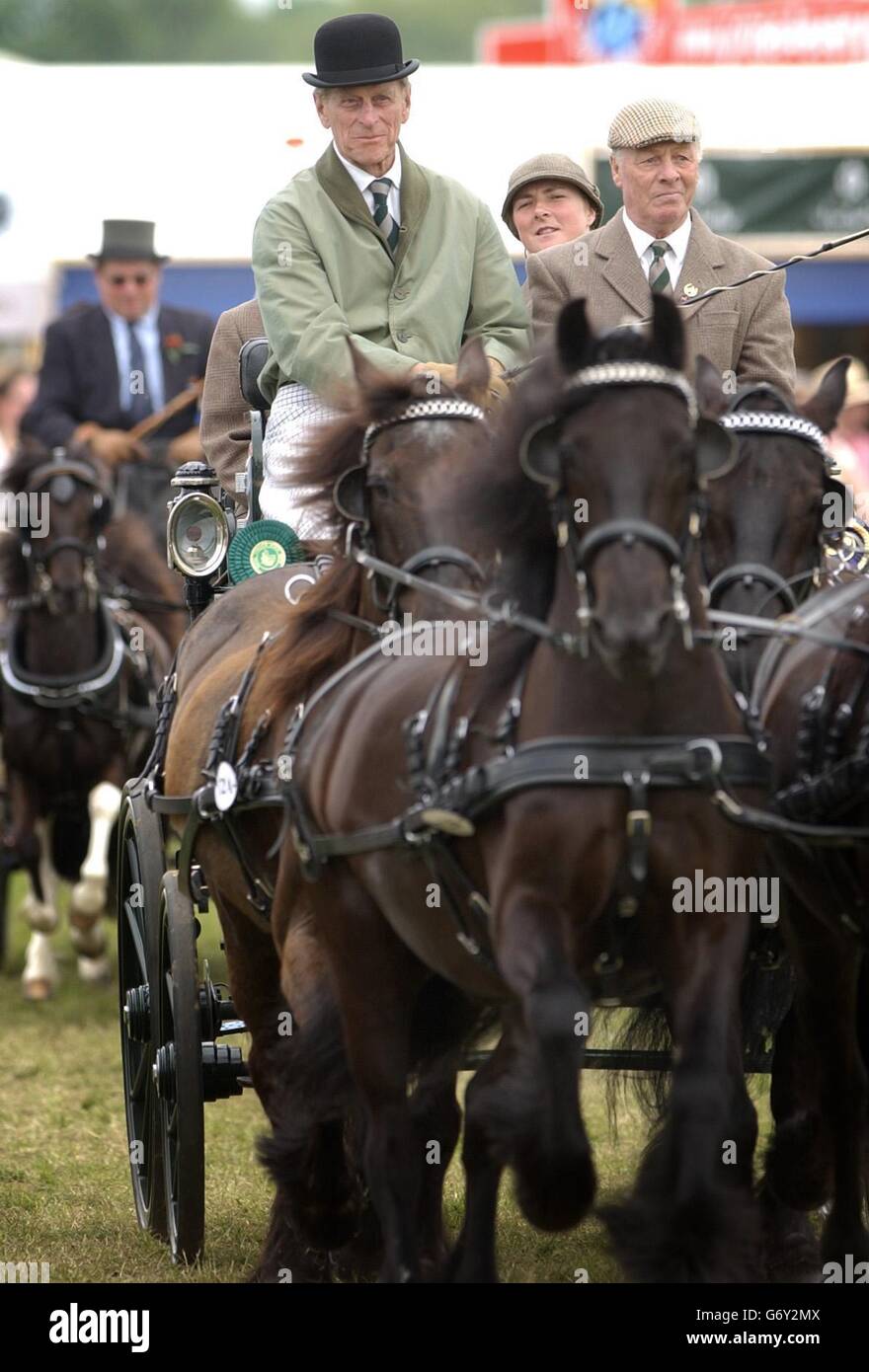 Equestrian - Land Rover International Driving Grand Prix - Four-in-Hand ...