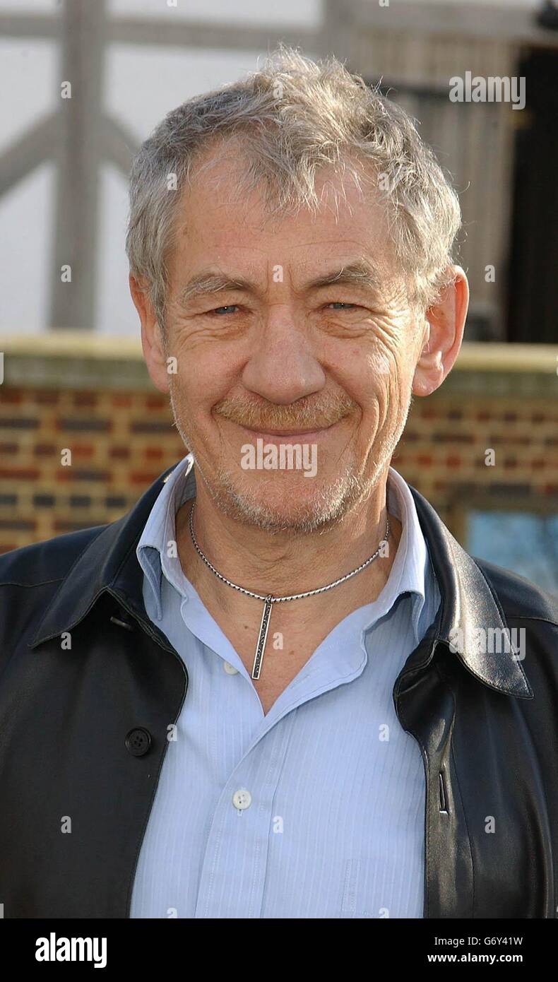 Actor Sir Ian McKellen during a photocall to launch STEP : A new ...
