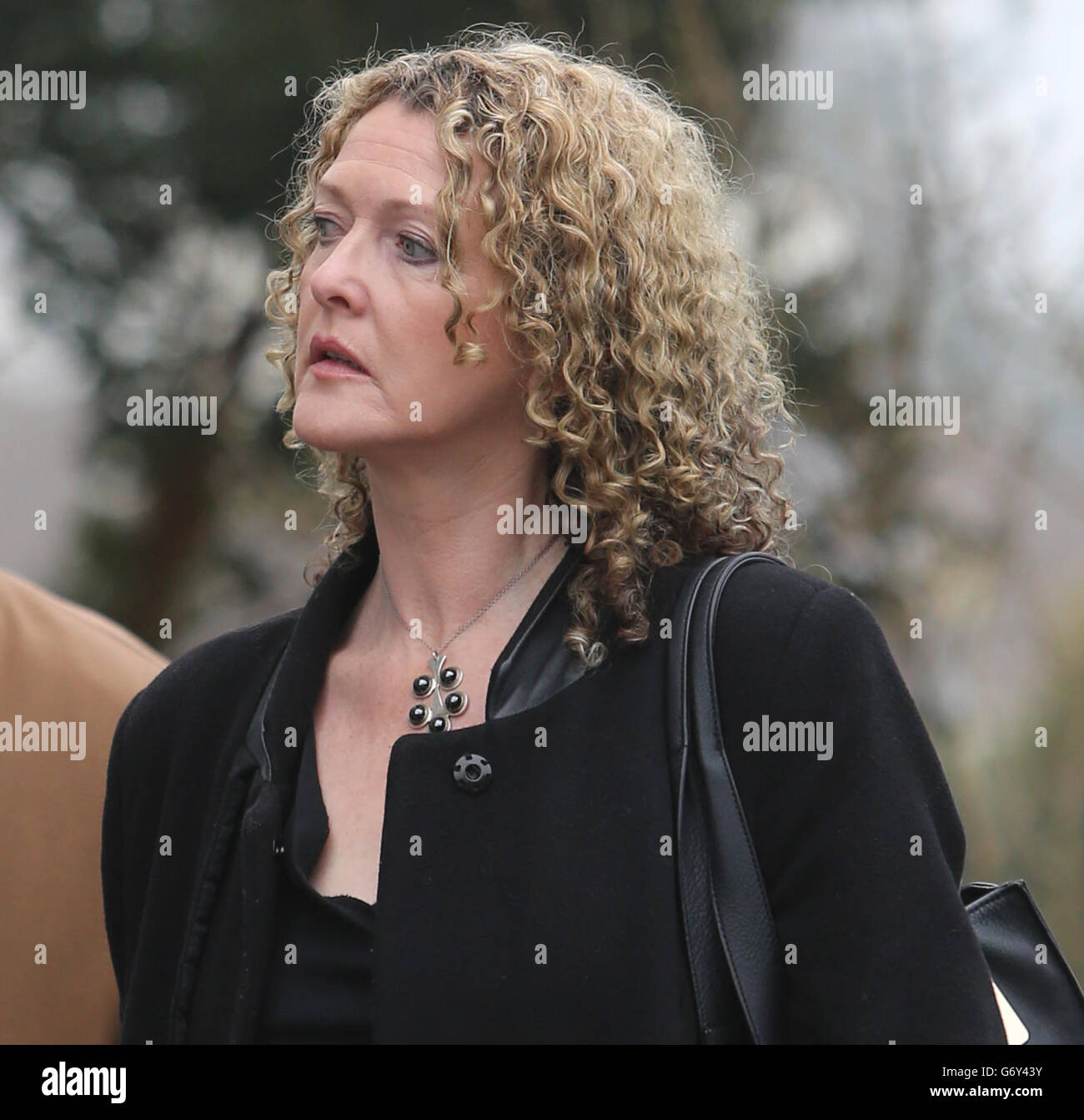 Christine Buckley funeral Stock Photo - Alamy