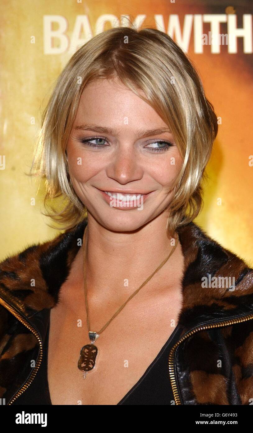 Jodie Kidd Kill Bill Vol.2 Premiere Stock Photo - Alamy