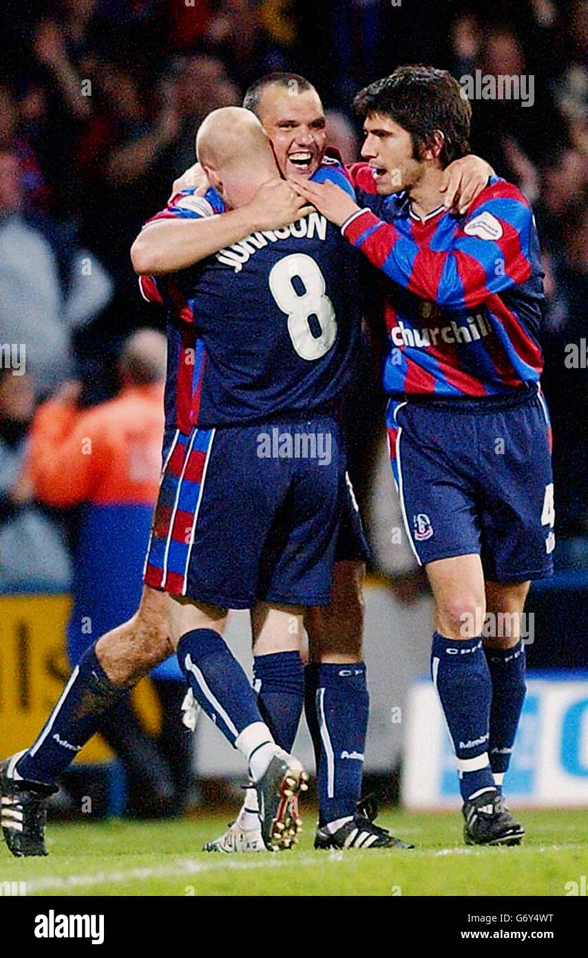 Andy johnson sport football celebrating andy johnson hi-res stock ...