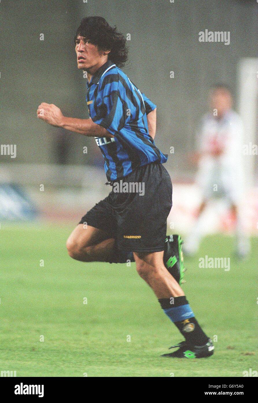 SOCCER - RSC Anderlecht v Inter Milan (Barcelona Tournament). Ivan ...