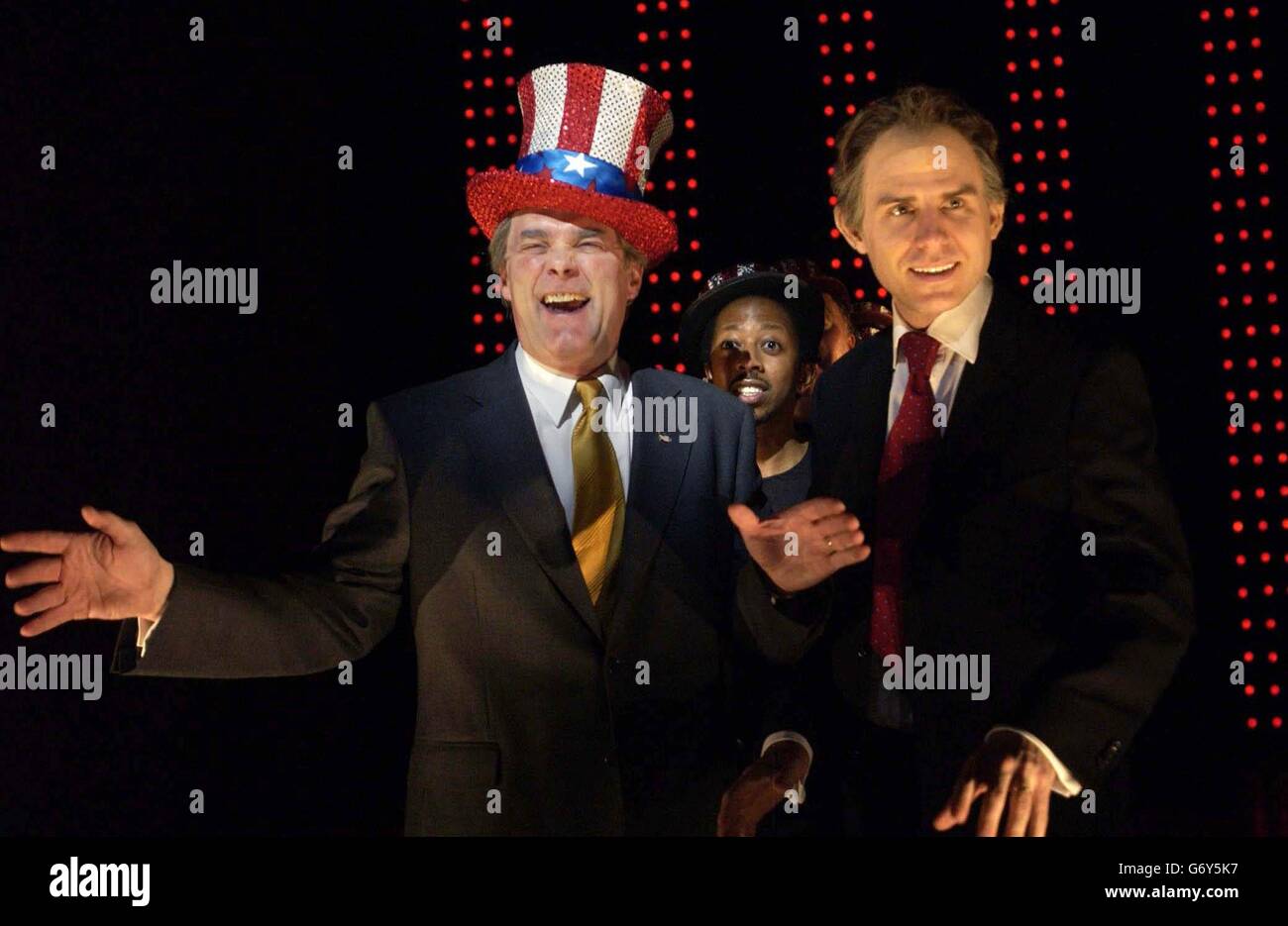 Follow My Leader Theatre Production Stock Photo - Alamy