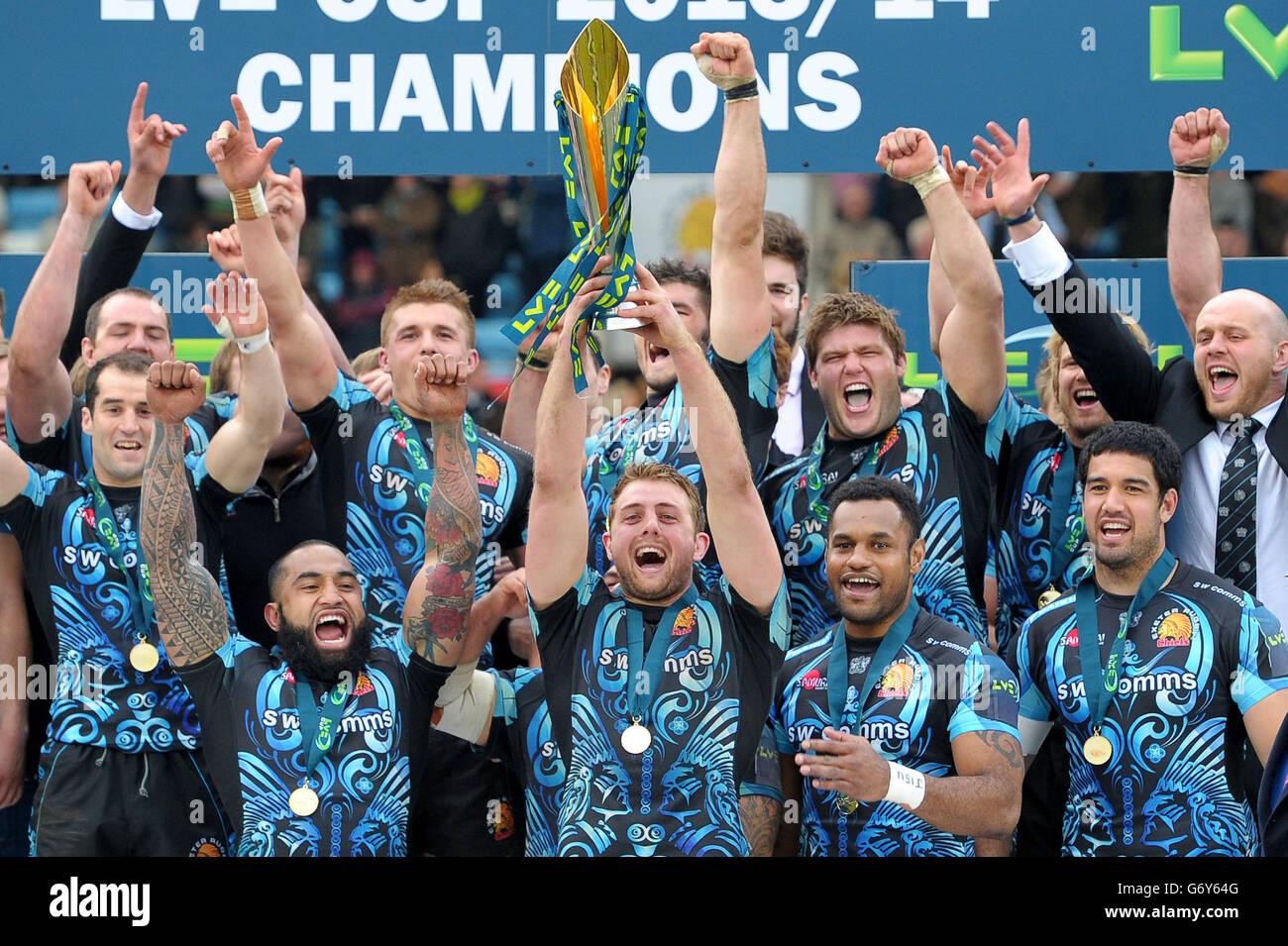 Captain of exeter chiefs hi-res stock photography and images - Alamy