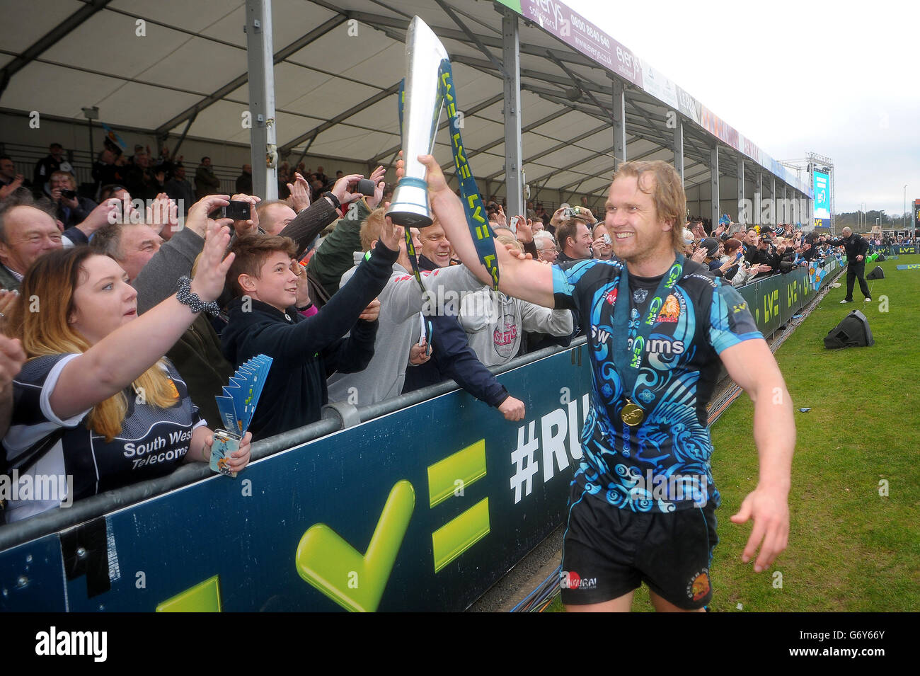 Rugby Union - LV= Cup - Final - Exeter Chiefs v Northampton Saints ...