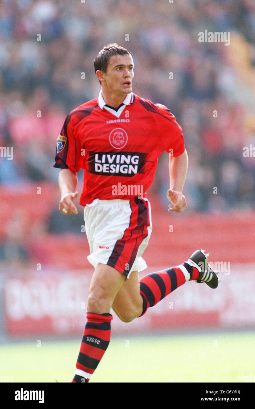 Scottish SOCCER - Aberdeen v Hearts. John Inglis - Aberdeen Stock Photo ...