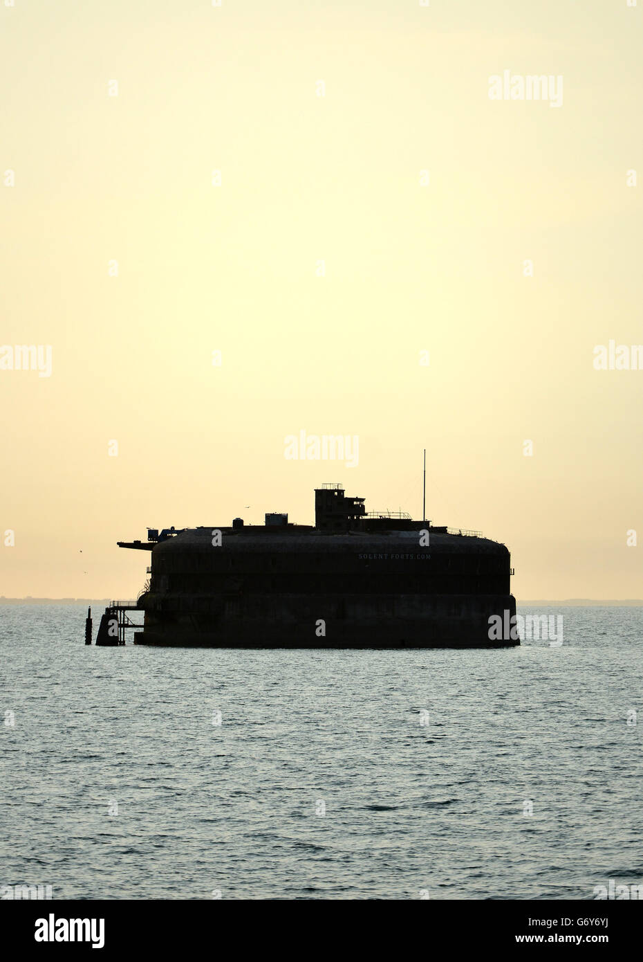 Horse Sand Fort, Solent Stock Photo - Alamy