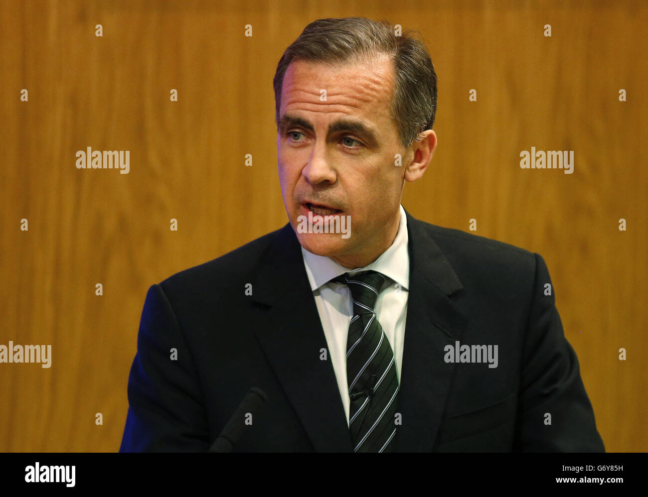 Bank of England Governor Mark Carney Stock Photo - Alamy