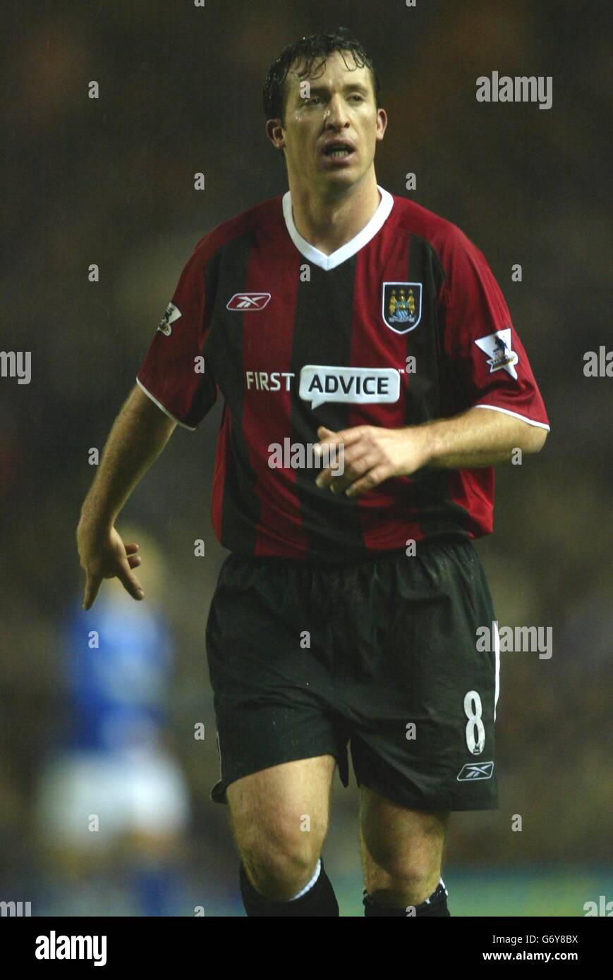 Robbie Fowler of Manchester City during the Barclaycard Premiership ...