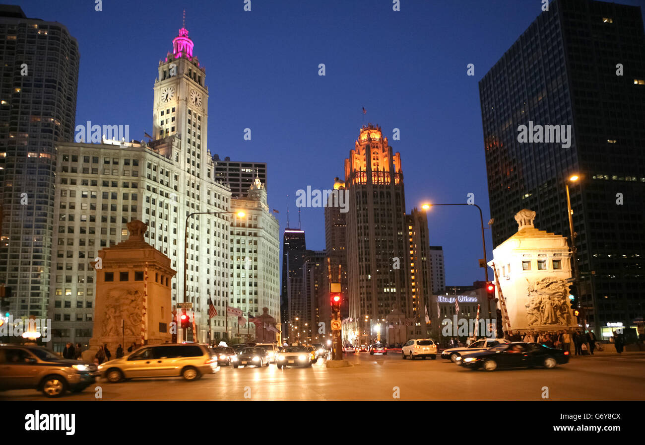 Wacker street hi-res stock photography and images - Alamy
