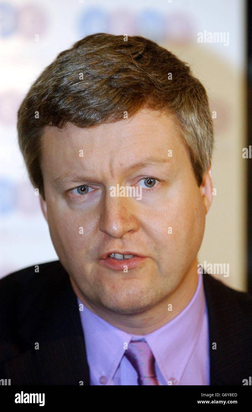 Peter Hay Toni-Ann Byfield conference Stock Photo - Alamy