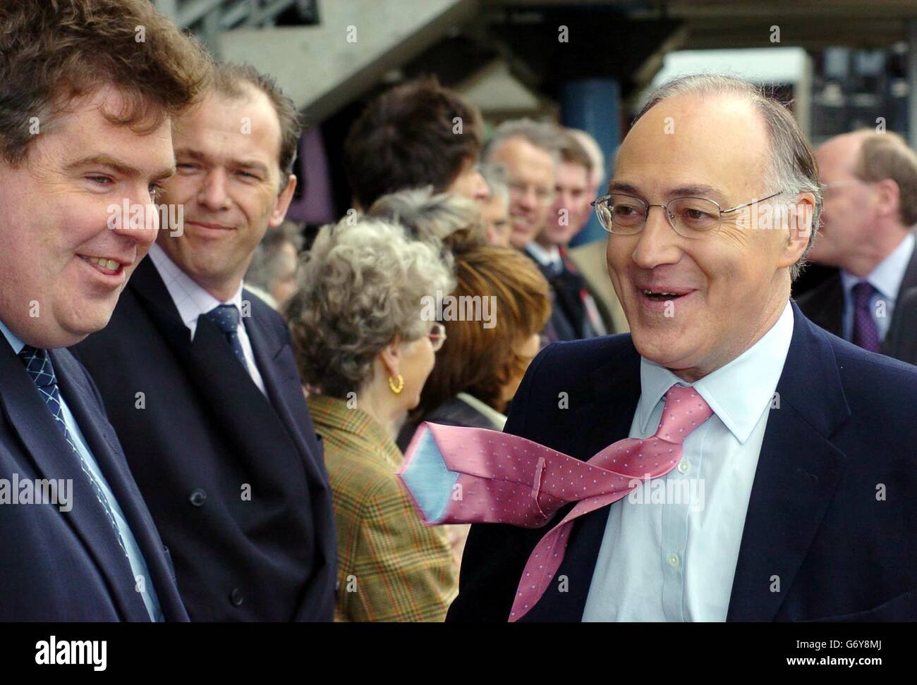 Michael howard meets conservative members hi-res stock photography and ...