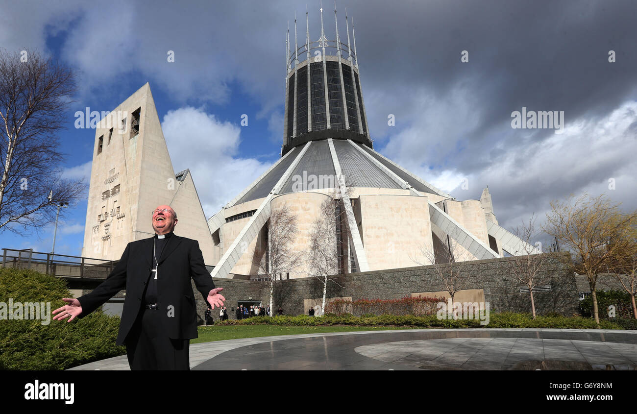New Archbishop of Liverpool Stock Photo - Alamy