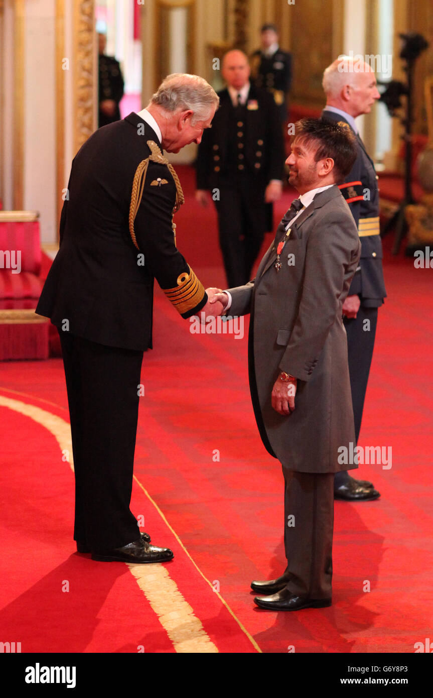 Basil Newby from Poulton-Le-Fylde is made a Member of the Order of the ...