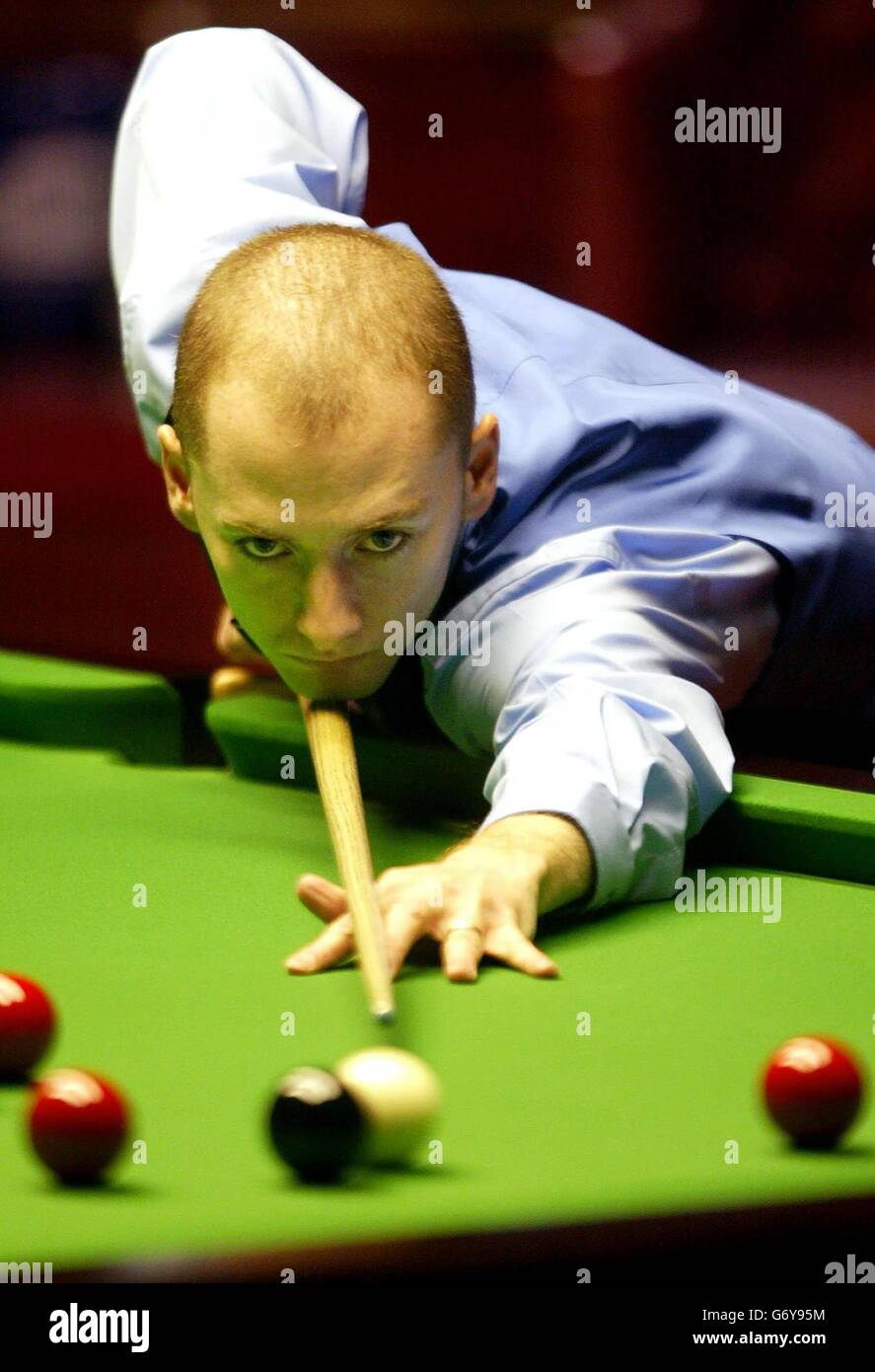 Graeme Dott Embassy World Snooker Championships. Graeme Dott during his ...