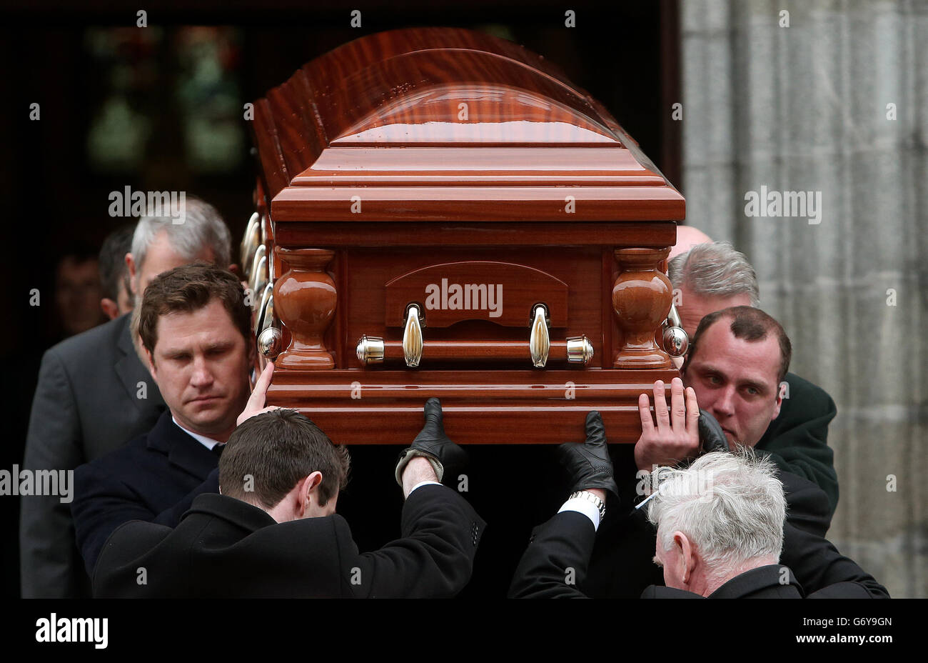 Lord Ballyedmond funeral Stock Photo - Alamy