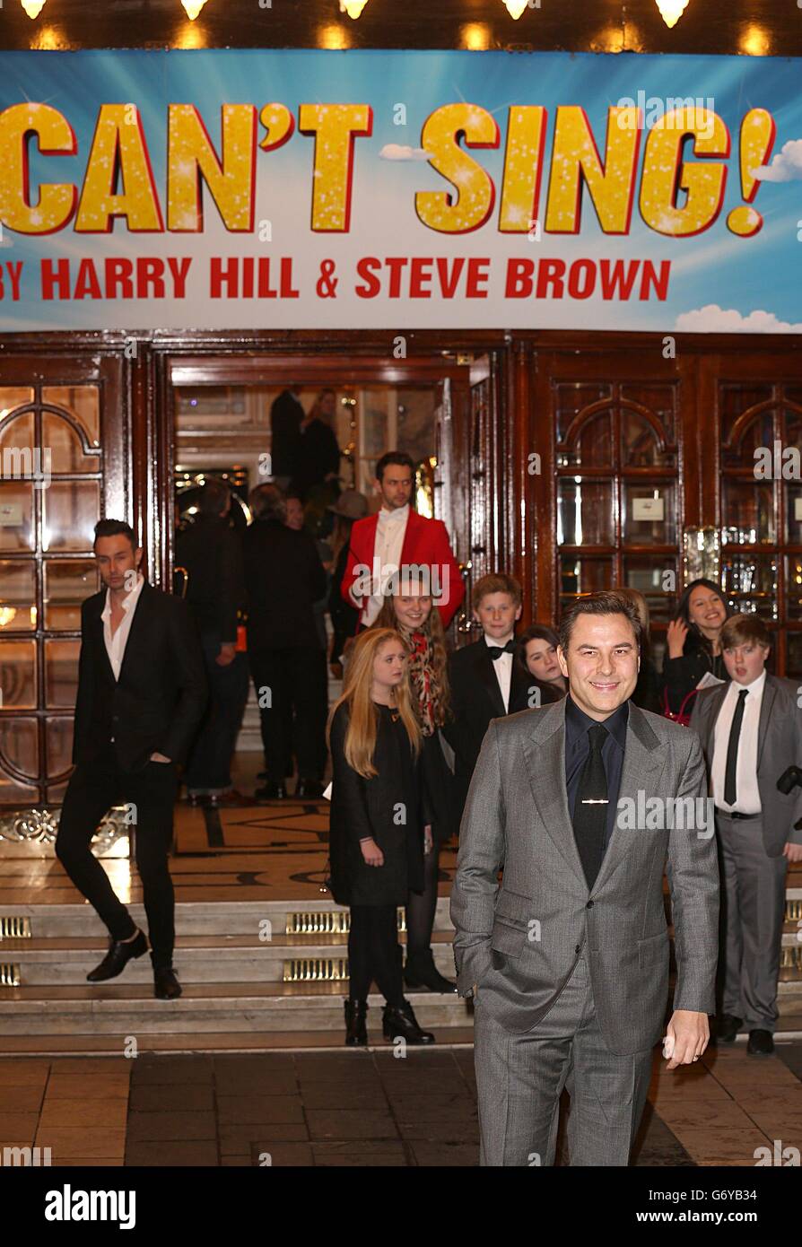 David Walliams attending the opening night of I Can't Sing! The X ...