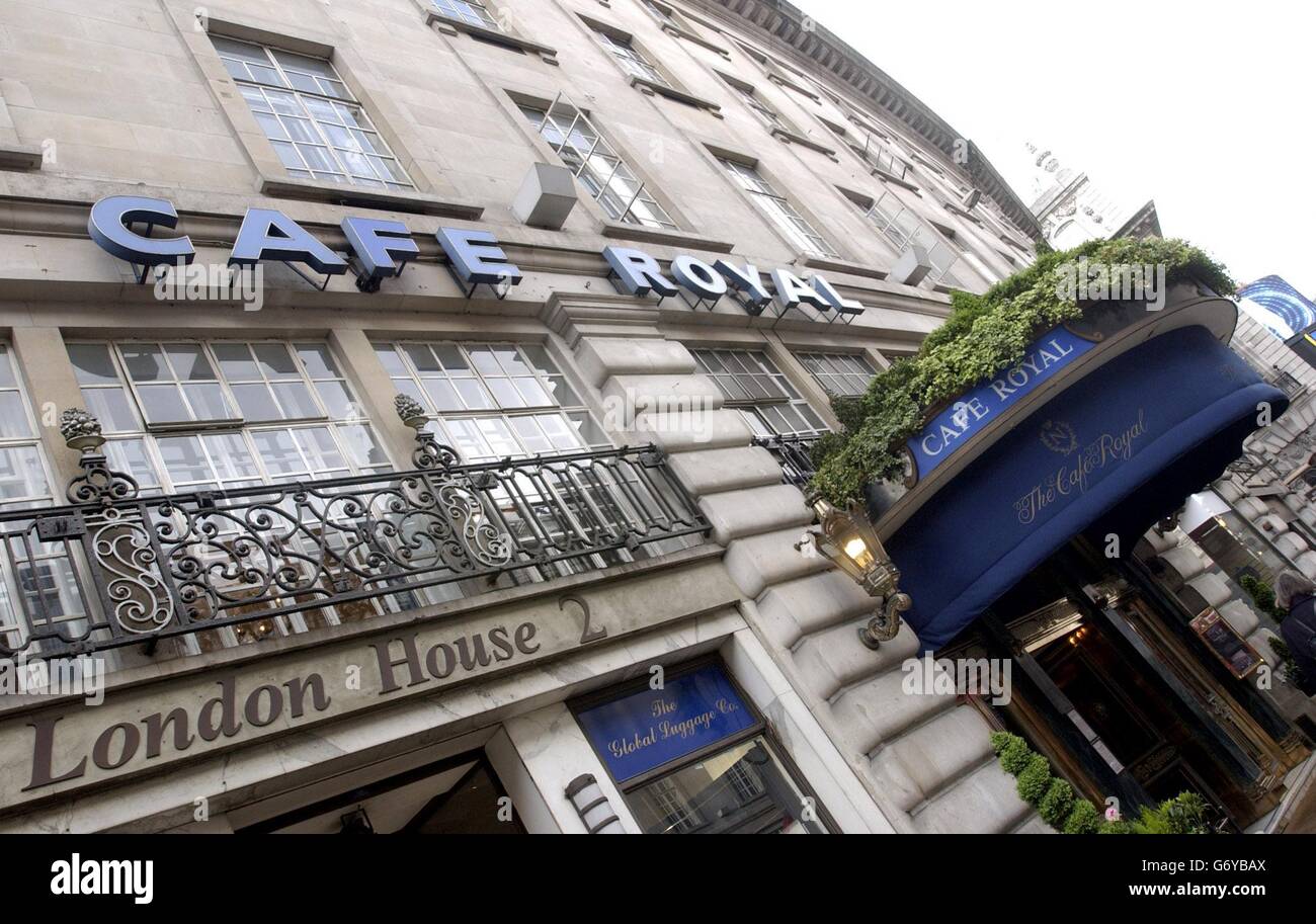The Cafe Royal. The Cafe Royal in central London Stock Photo - Alamy