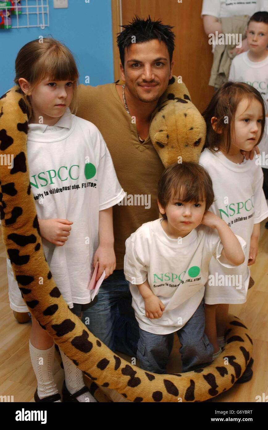 Peter Andre at the NSPCC Stock Photo - Alamy