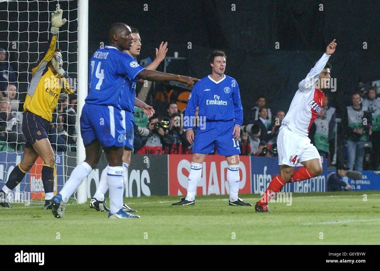 Chelsea v monaco stamford bridge hi-res stock photography and images ...