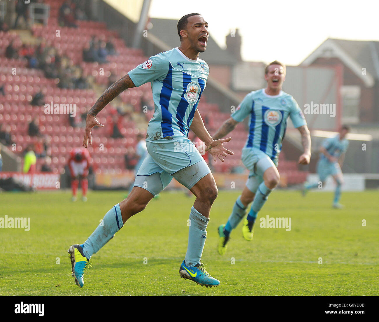 Scoring against coventry city during hi-res stock photography and ...