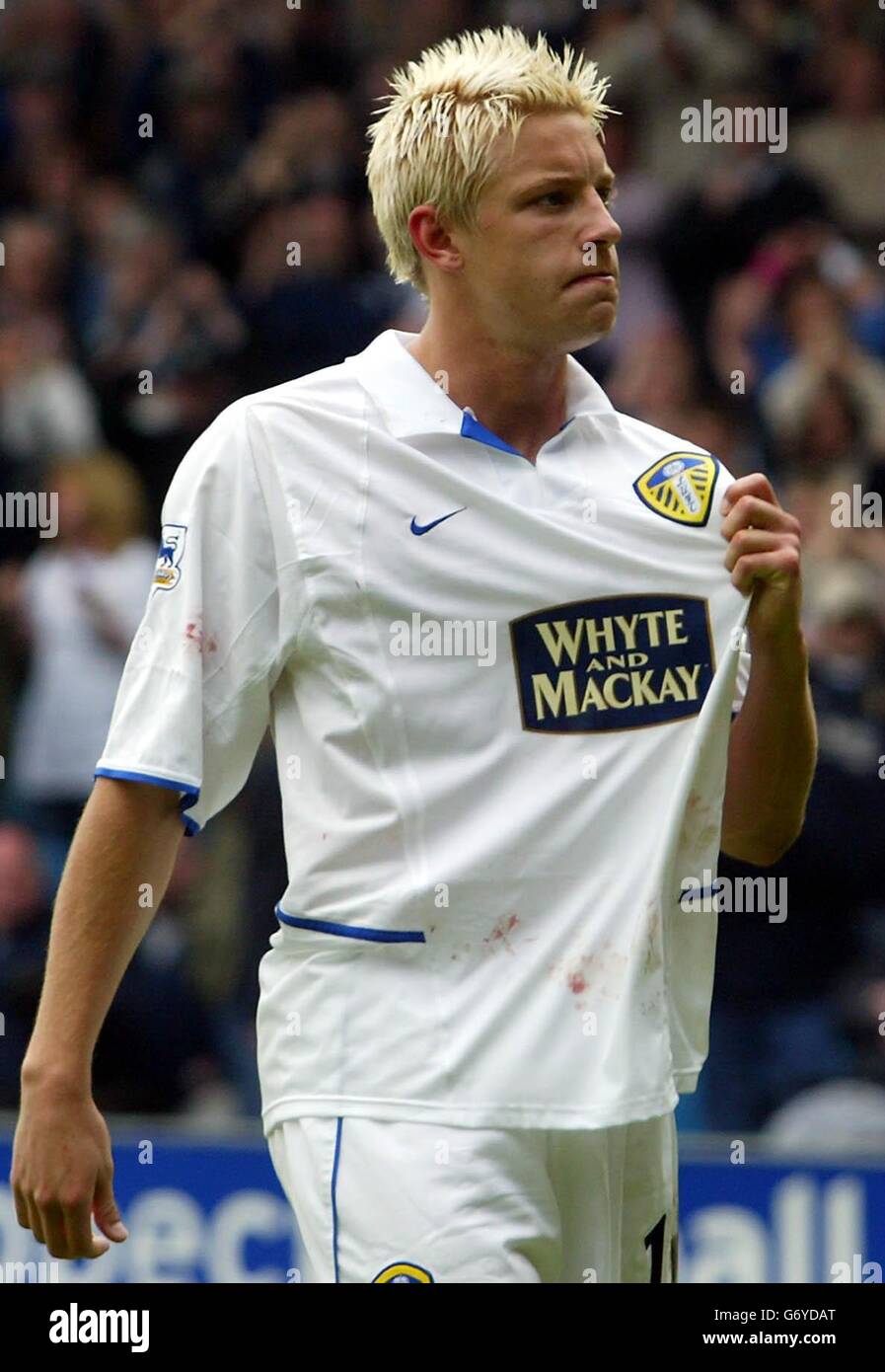 Leeds's Alan Smith celebrates his goal against visitors Charlton ...