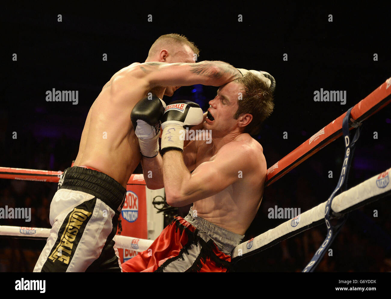 Boxing - Metro Radio Arena Stock Photo - Alamy