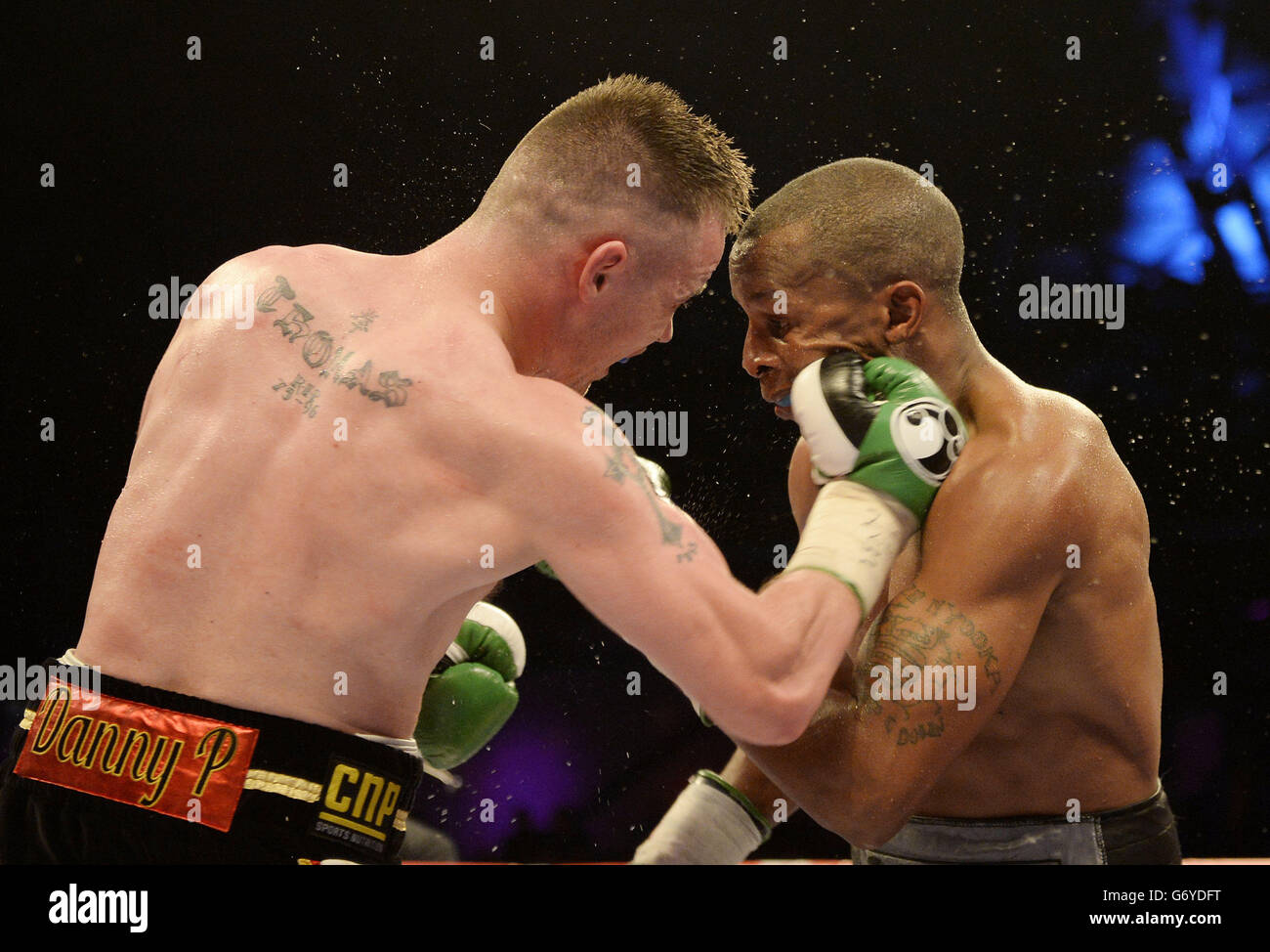 Boxing - Metro Radio Arena Stock Photo - Alamy