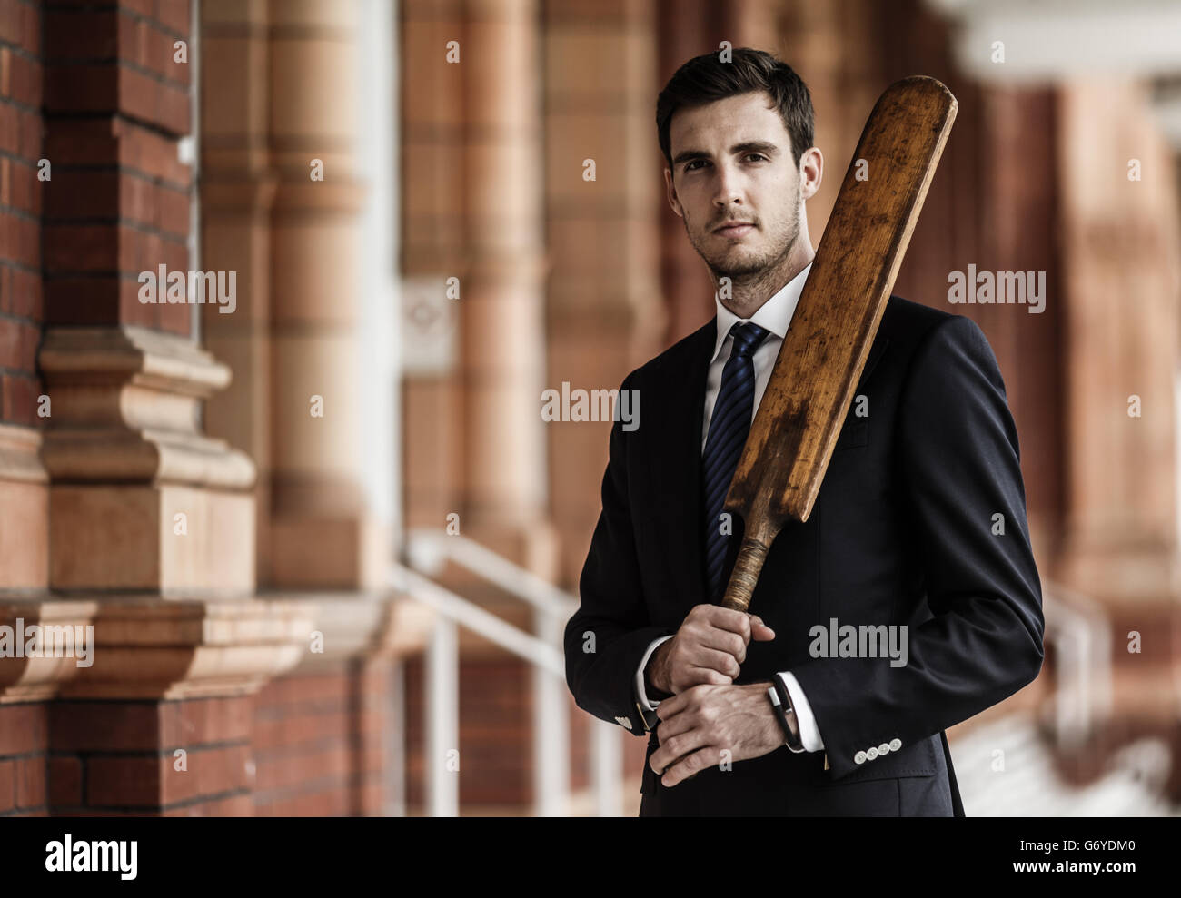 Editors Note - Image Enhanced in Photoshop. Middlesex's Steven Finn ...