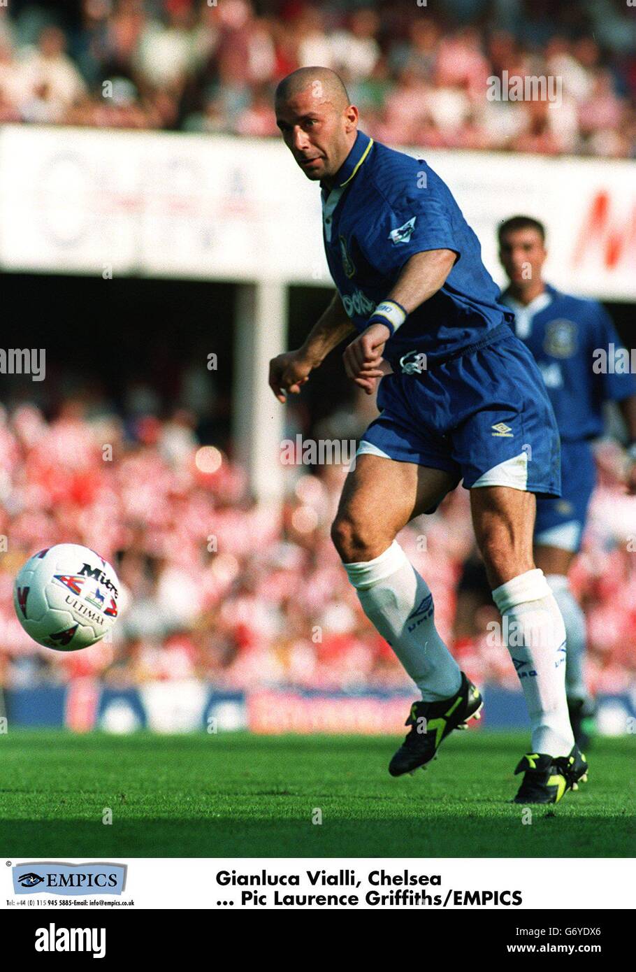 Carling Premier League Soccer ... Southampton vs Chelsea. Gianluca ...