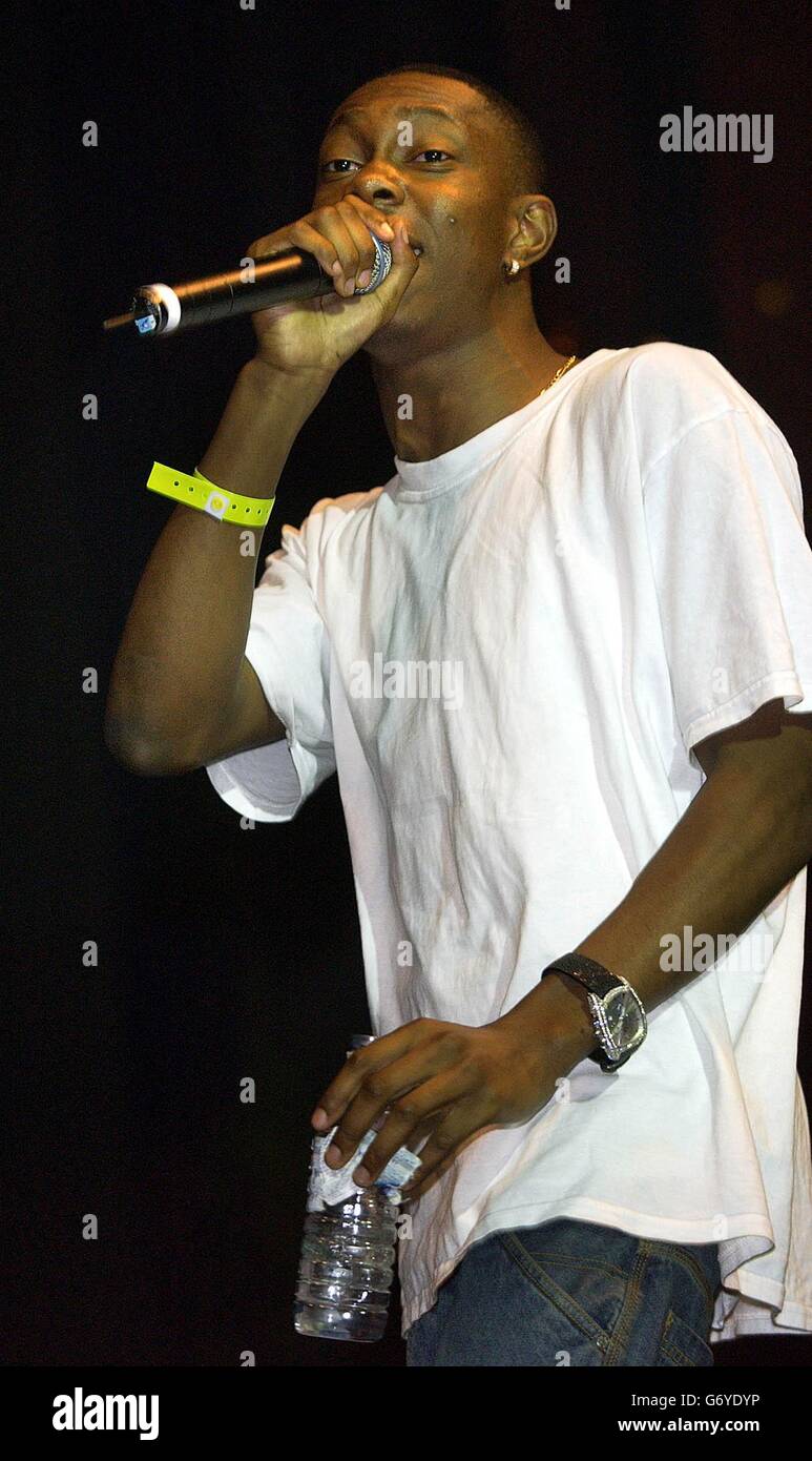 Dizzee Rascal Urban Music Festival Stock Photo - Alamy