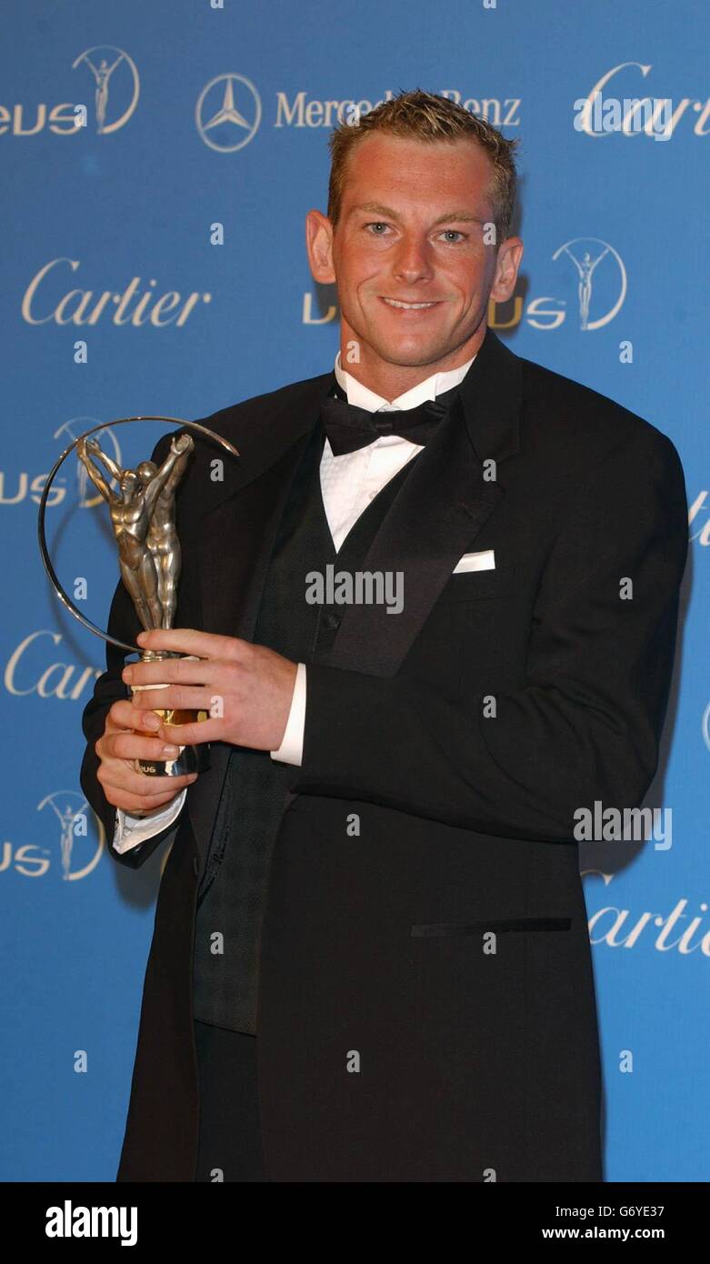Earle Conner receives the Laureus World Sportsperson With A Disability ...