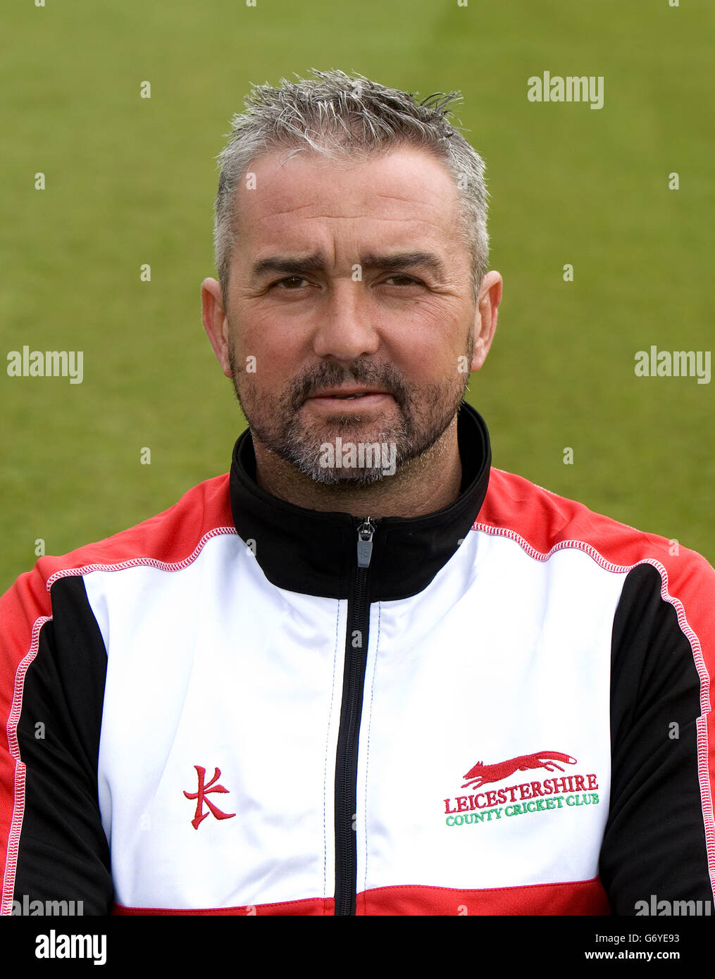 Leicestershire coach Lloyd Tennant during a media day at Grace Road ...