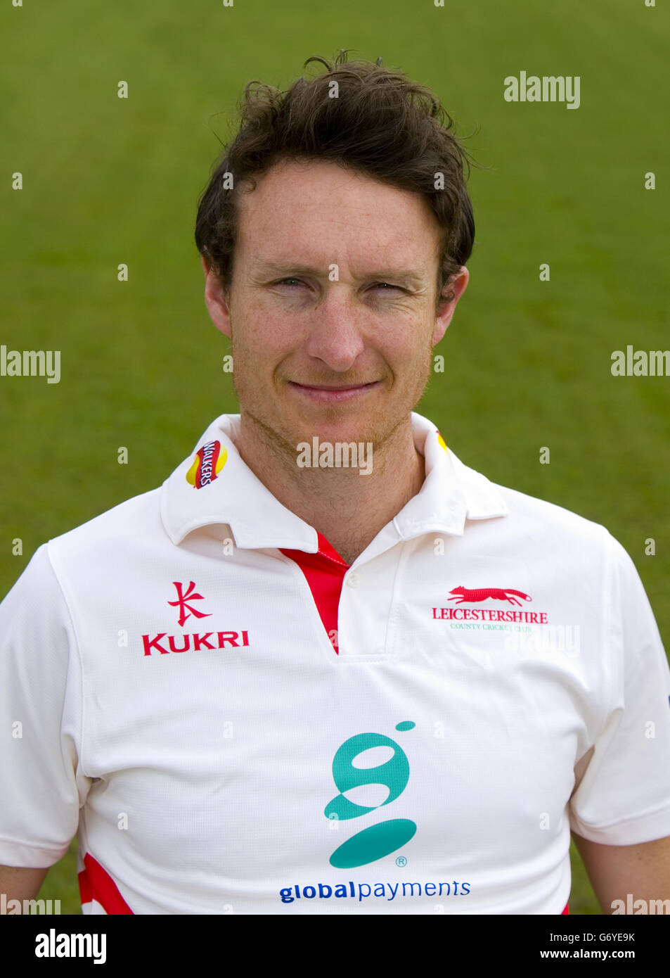 Leicestershires anthony ireland during a media day at grace road hi-res ...