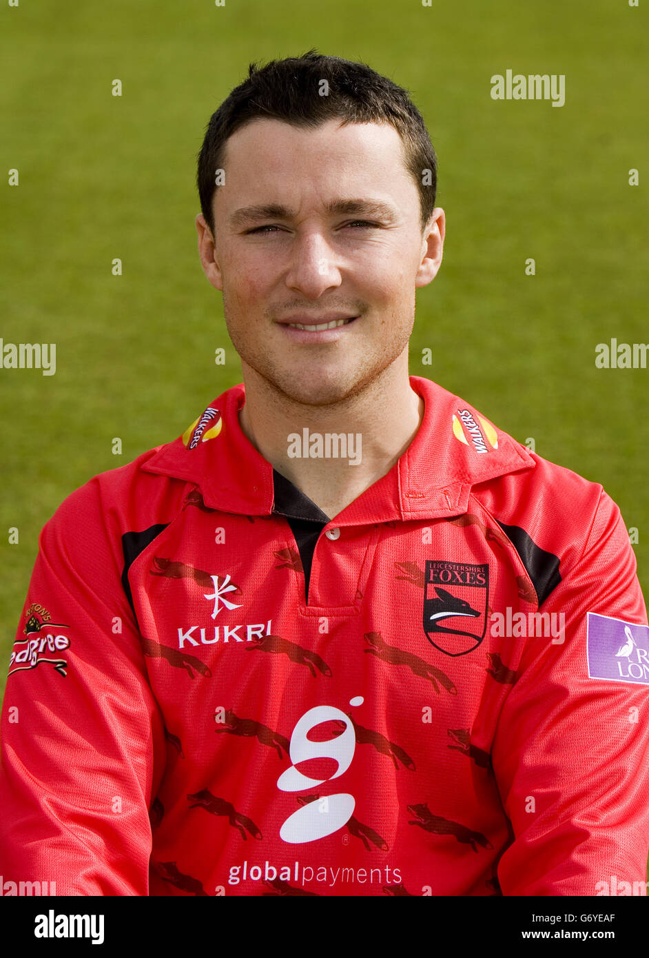 Leicestershire's Greg Smith during a media day at Grace Road, Leicester ...