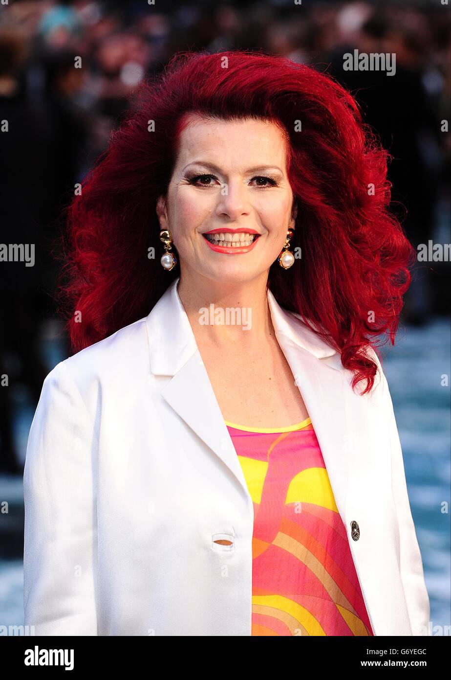 Cleo rocos arriving premiere film noah held odeon leicester square hi ...