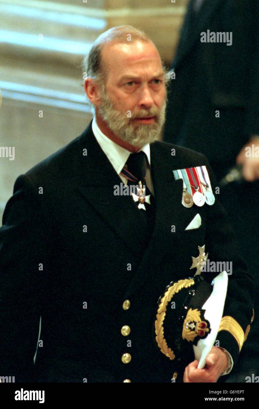 1 2 half length royal uniform prince michael of kent hi-res stock ...
