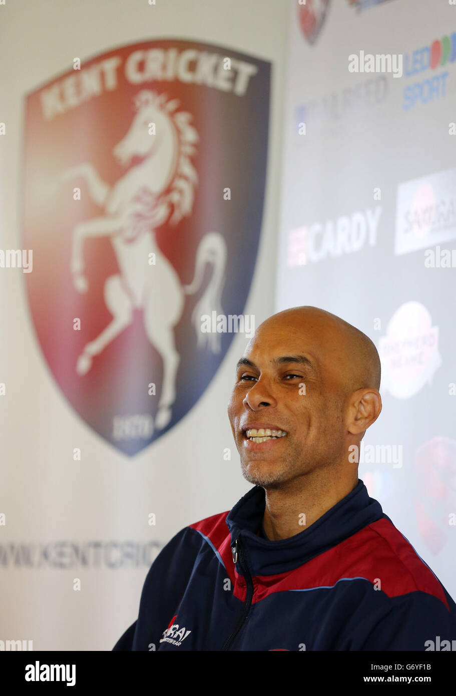 Cricket - 2014 Kent Media Day - St Lawrence Ground Stock Photo - Alamy