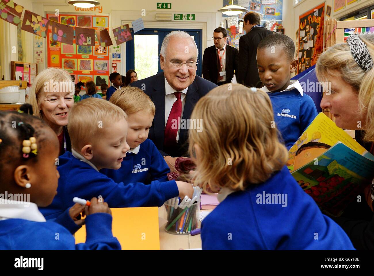 Sir Michael Wilshaw, Ofsted Chief Inspector, during his visit to the ...