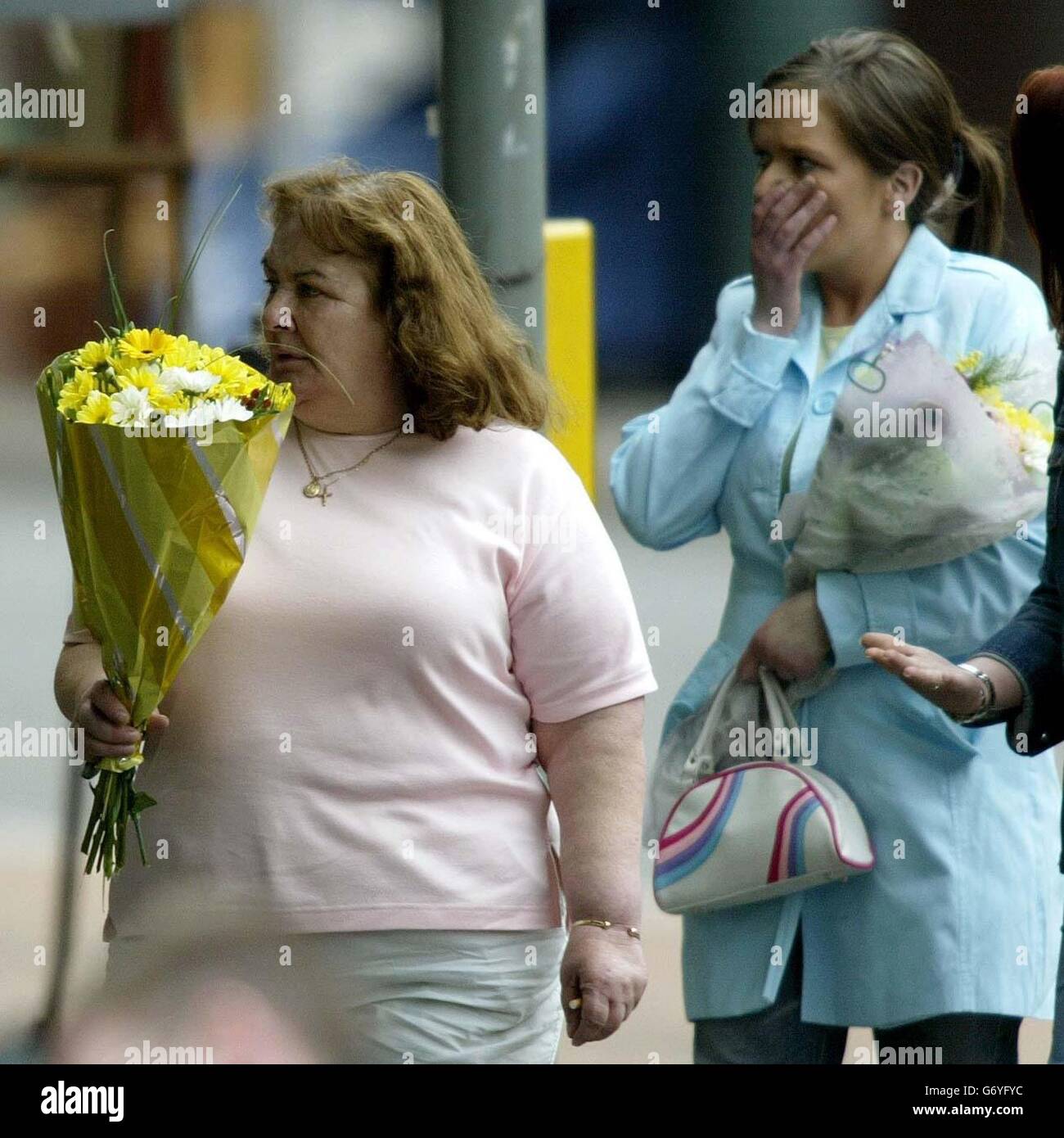Glasgow factory explosion Stock Photo - Alamy
