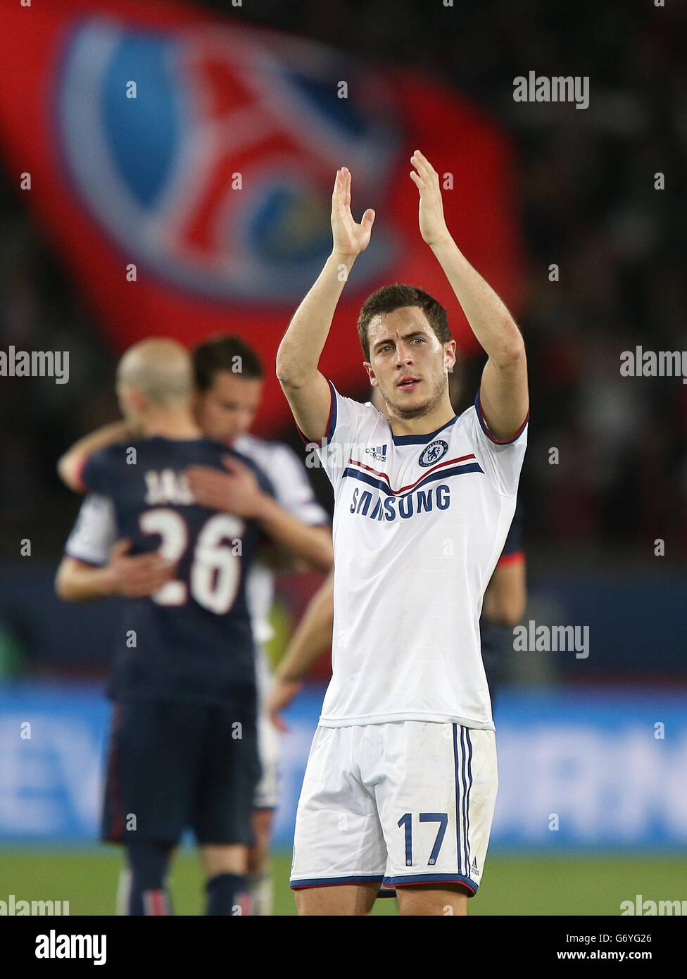 Champions league final fans paris hi-res stock photography and images ...