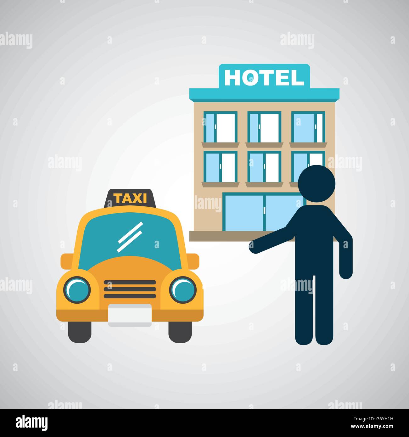 taxi service design Stock Vector Image & Art - Alamy