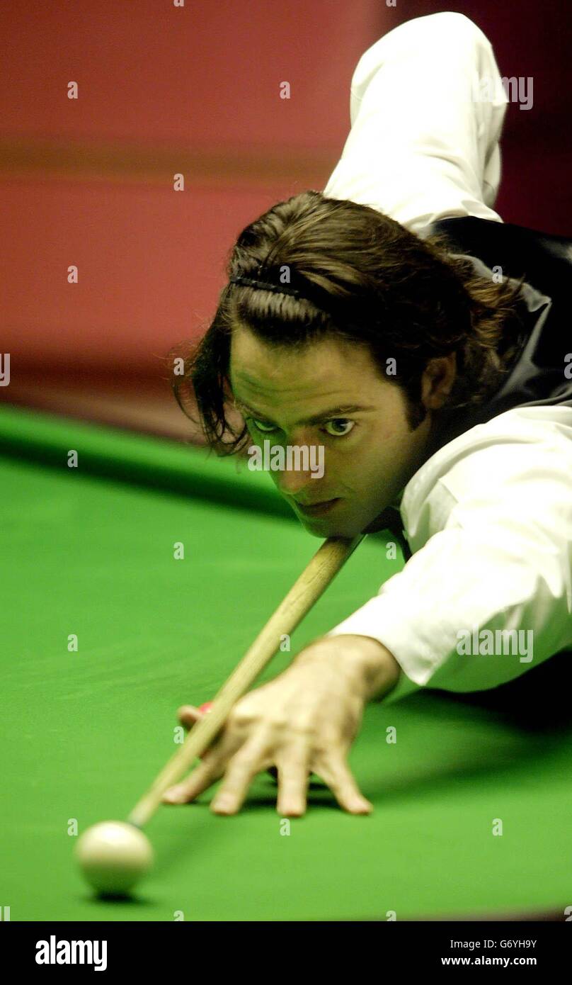 Embassy World Snooker Championships Stock Photo - Alamy